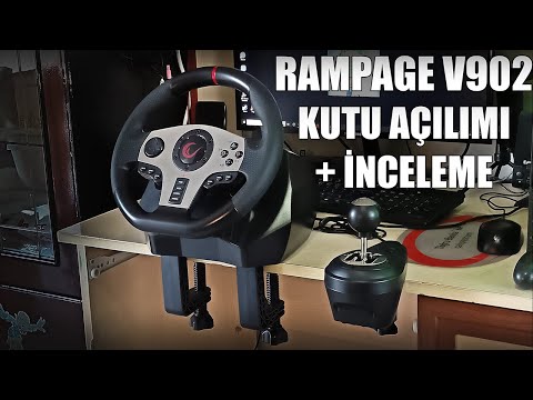 RAMPAGE V902 + H SHIFTER - KUTU AÇILIMI + İNCELEME (ETS 2, CCD, ACorsa, Project Cars, FHorizon 4)