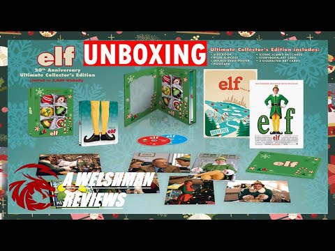 Elf 20th Anniversary Ultimate Collector's Edition 4K Ultra HD Steelbook #christmasmovies # ...