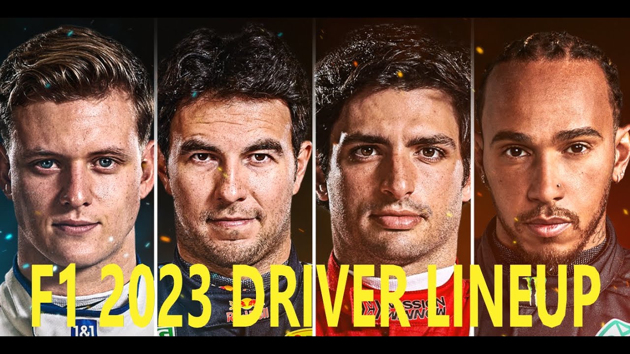 F1 DRIVER LINEUP 2023 - YouTube