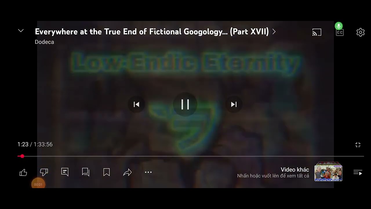 The Low-Endic Eternity - YouTube