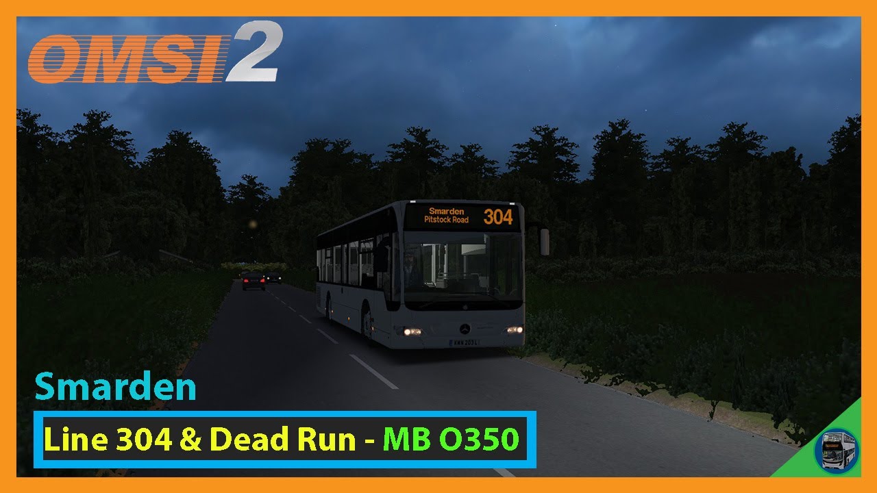 Omsi 2: Smarden Fictional UK Map - Mercedes Benz Citaro O530 | Line 396 ...