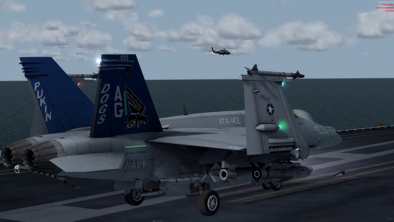 VRS Superbug Flyby P3dv4 - YouTube