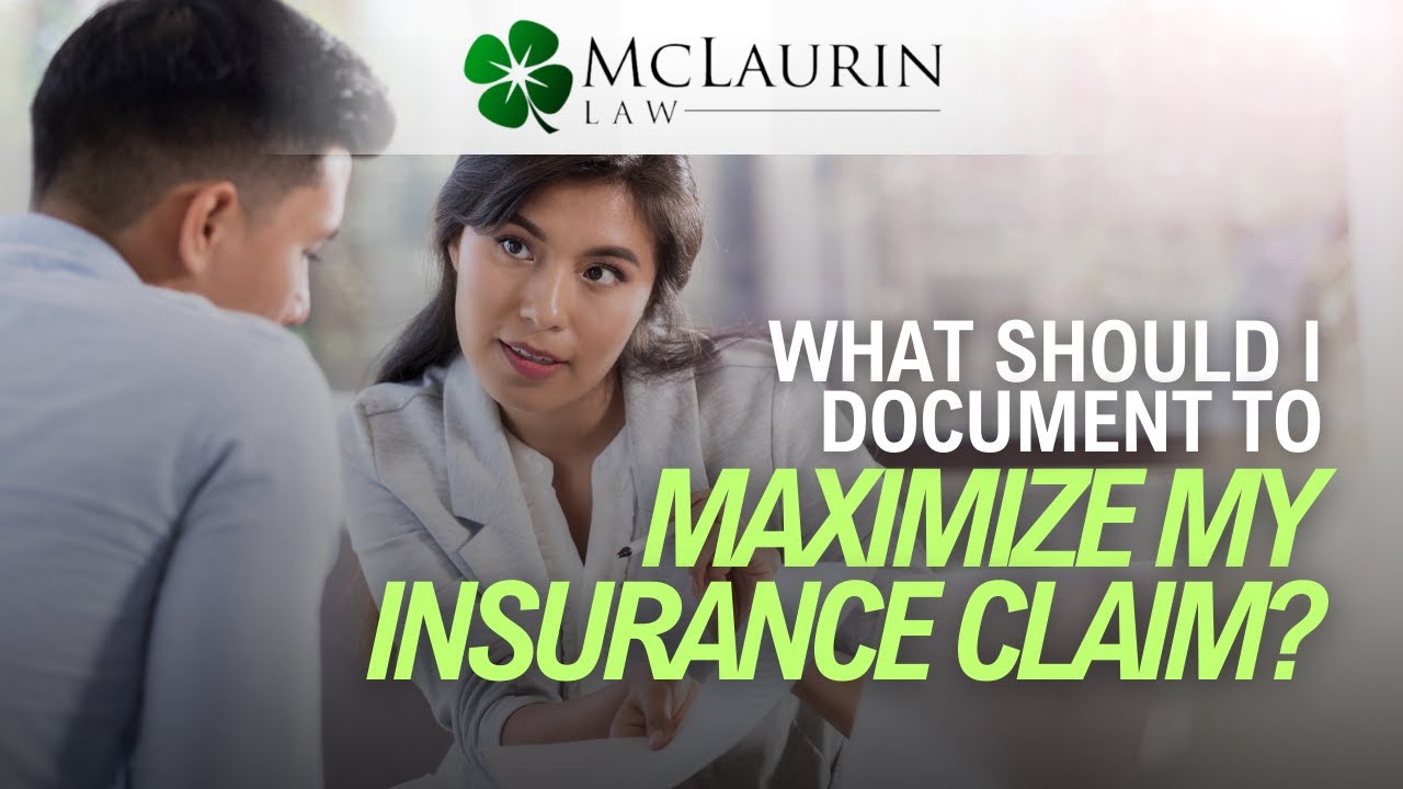 What Should I Document To Maximize My Insurance Claim? - YouTube