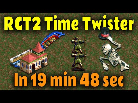 RollerCoaster Tycoon 2 Time Twister completed in under 20 minutes - YouTube