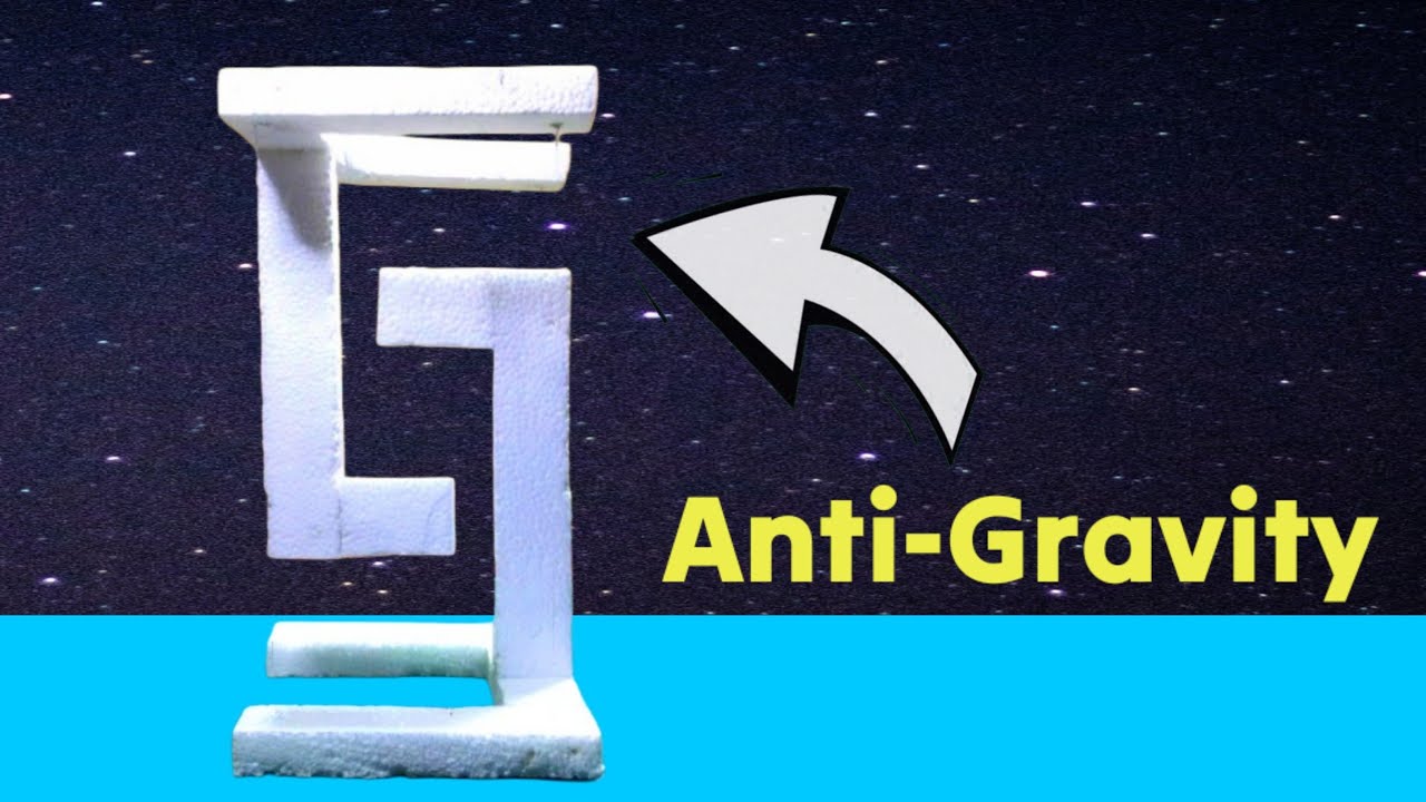 How to make Anti-gravity Structure | With thermocol - YouTube