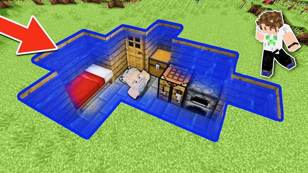 ΒΡΗΚΑ ΕΝΑ ΜΥΣΤΙΚΟ ΥΠΟΒΡΥΧΙΟ ΣΠΙΤΙ ΣΤΟ MINECRAFT FAMOUS GAMES - YouTube