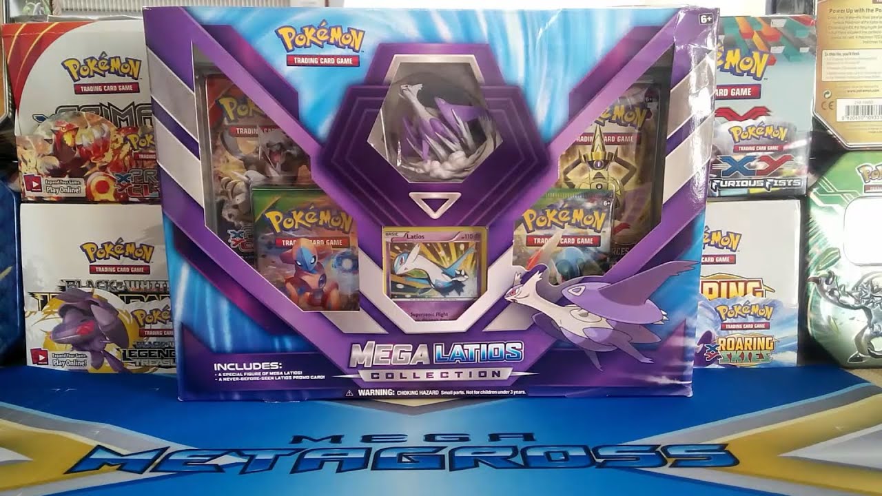 Pokemon Mega Latios Collection Box Opening (Awsome Pulls-Two Ultra Holo ...