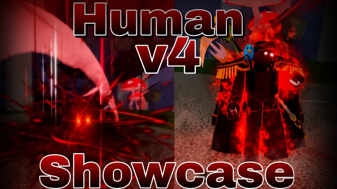 Human v4 Showcase | BloxFruits - YouTube