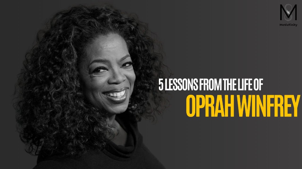 5 Lessons From The Life Journey Of OPRAH WINFREY I Motivational Video I ...
