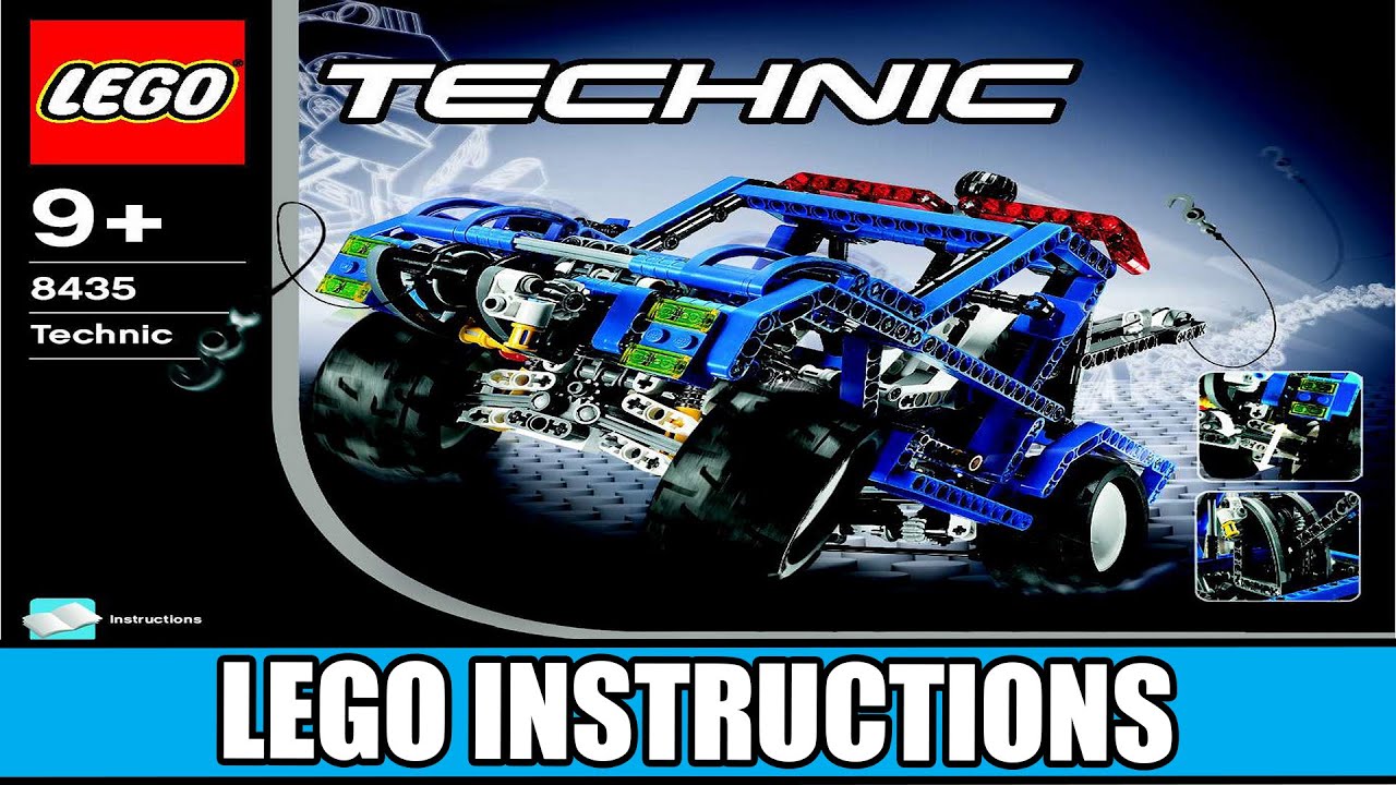 LEGO Instructions - Technic - 8435 - 4WD - YouTube