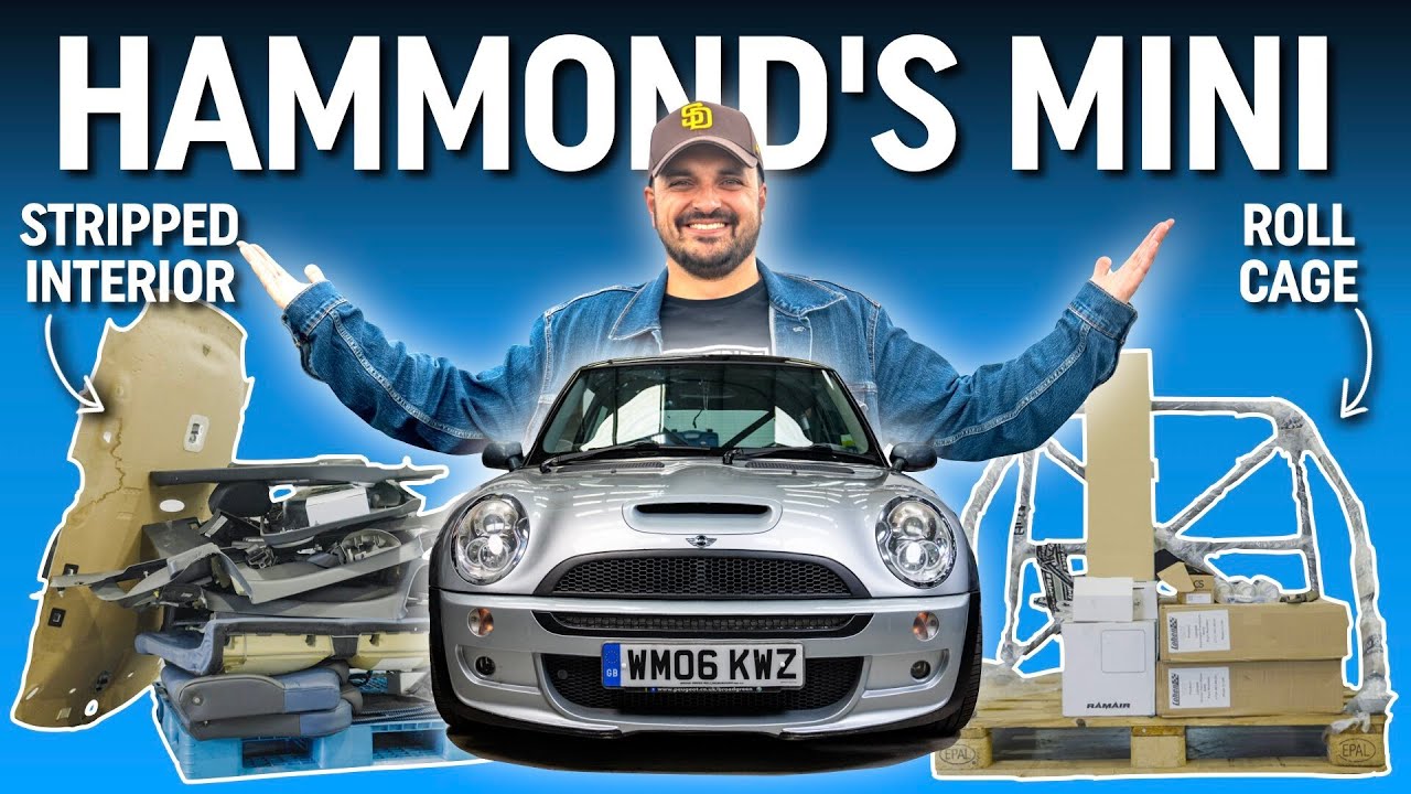We Stripped and Modified Izzy Hammond's Supercharged Mini! - YouTube
