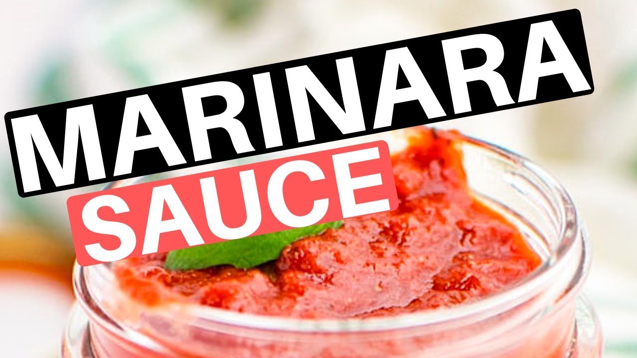 Classic Marina Sauce Recipe Super Simple ! - YouTube