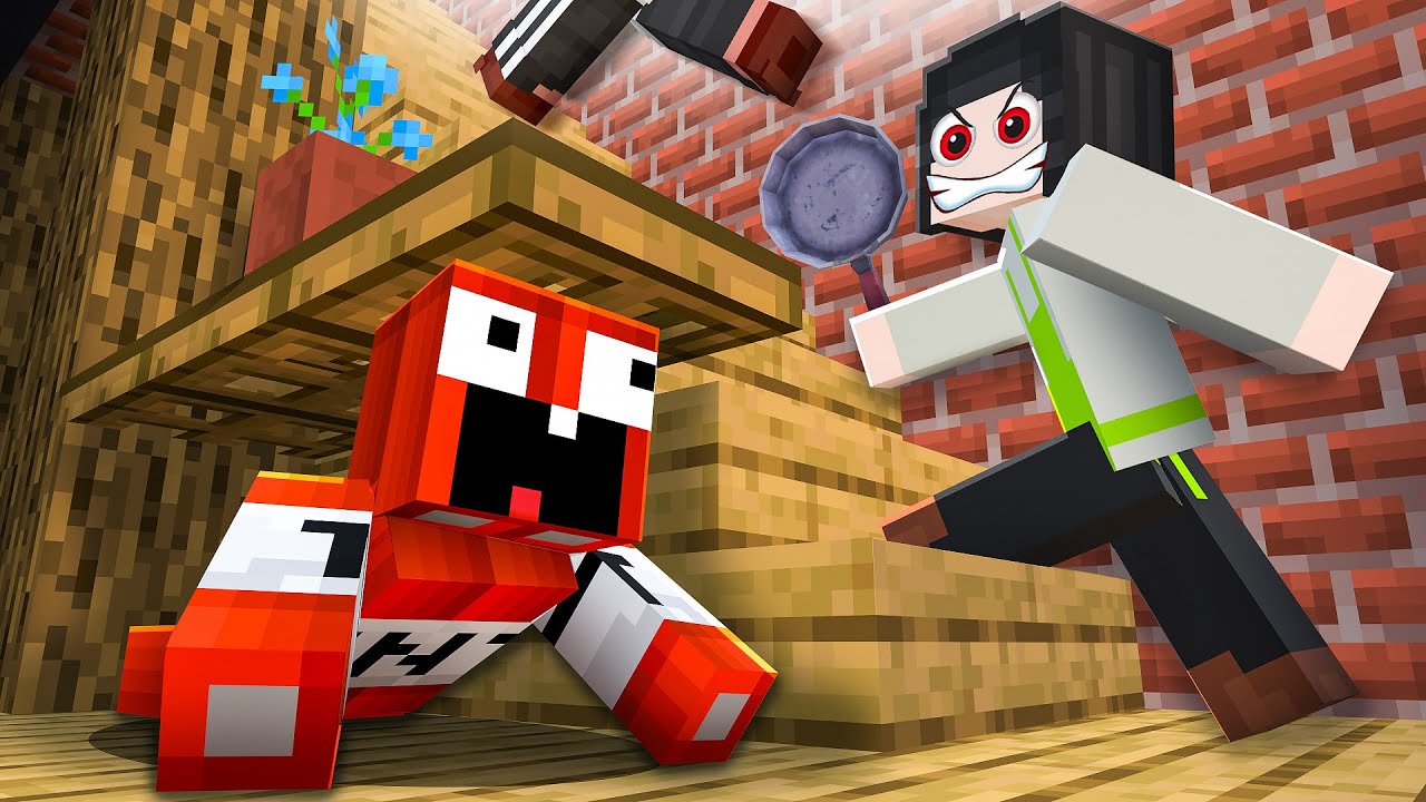 MY EVIL PARENTS ARE HUNTING ME! 😱 7 WAYS TO HIDE IN MINECRAFT! - YouTube