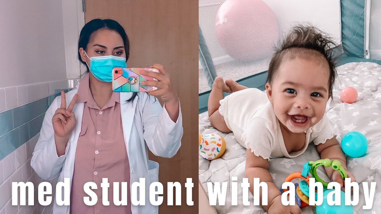 MEDICAL STUDENT DAY IN THE LIFE WITH A BABY | Clinic, Patient ...