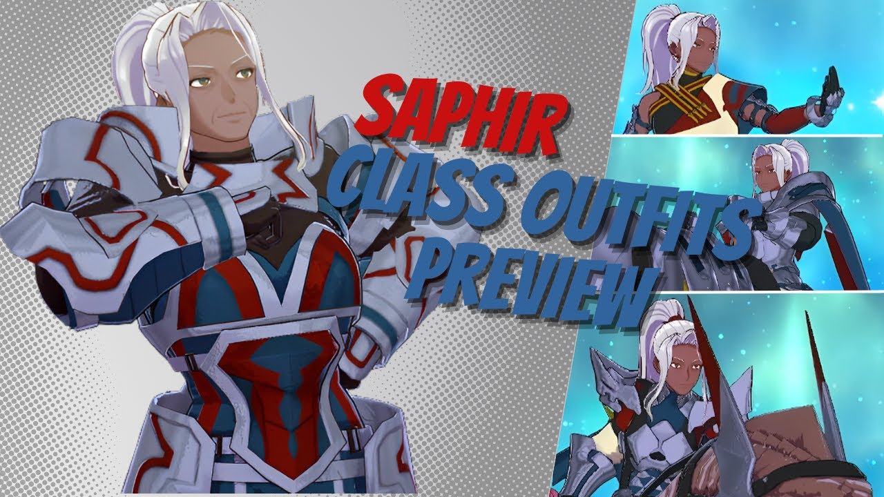Saphir Class Outfit Preview - YouTube