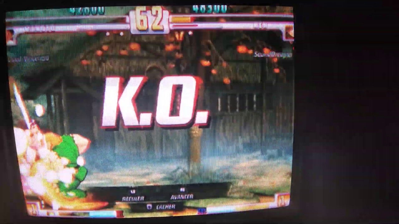 SF3 THIRD STRIKE : KEN VS MAKOTO : GRAB ESCAPE TRICK - YouTube
