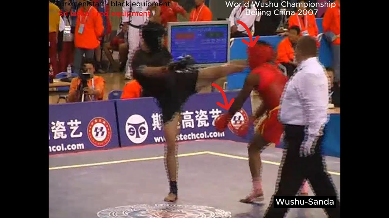 Very interesting knockout, wow, you can learn this too. Martial arts ...