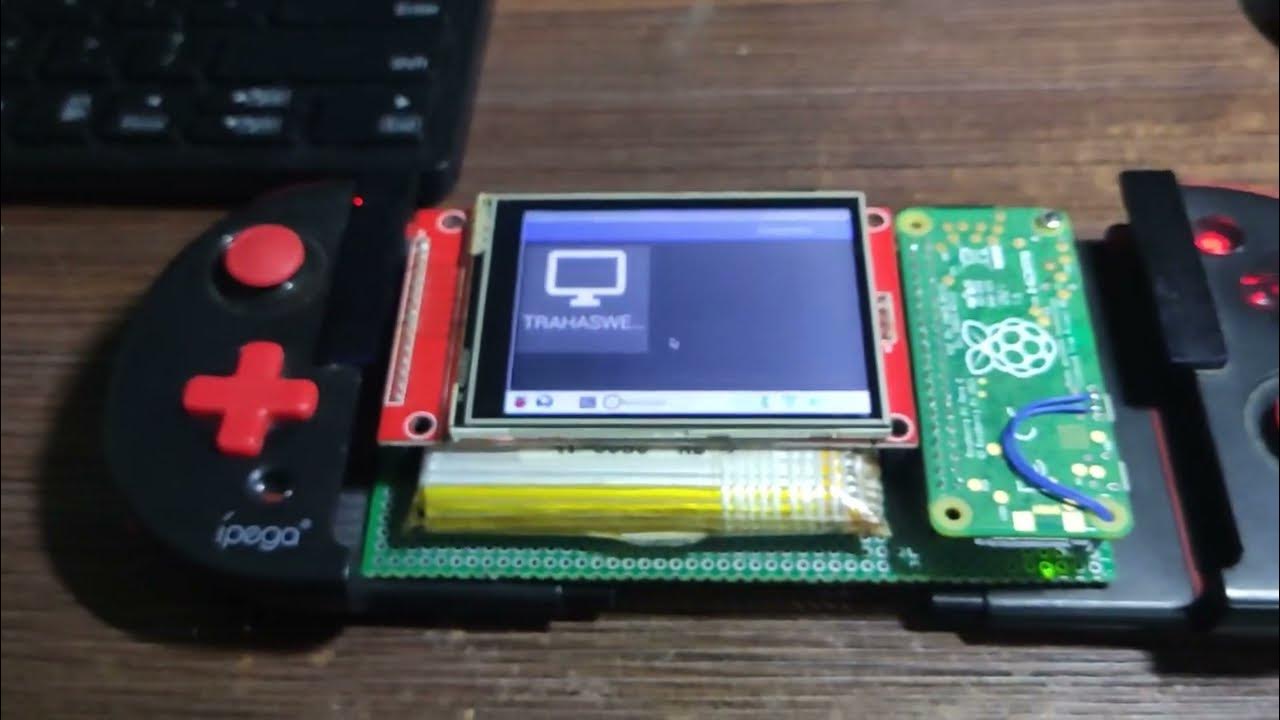 DIY a AIO PC - handheld (Raspberry Pi zero 2 W), youtube, KODI 1080p ...