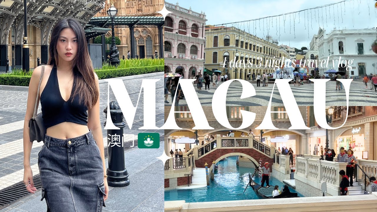 4 days in MACAU 🇲🇴🎲♤.𖥔˖ | the Vegas of Asia, Michelin coffee, casinos ...