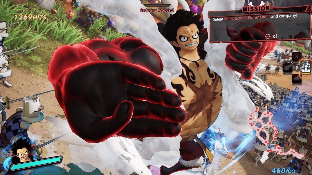 GEAR 4 LUFFY UNLOCKED! One Piece Pirate Warriors 4 Story Mode #5 Whole ...