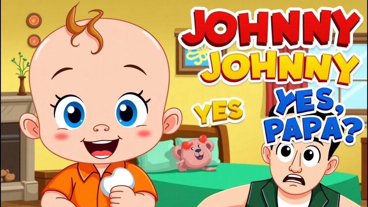 🎶 Johnny Johnny Yes Papa – Fun & Cute Cartoon Baby Song! | 3D Animated ...