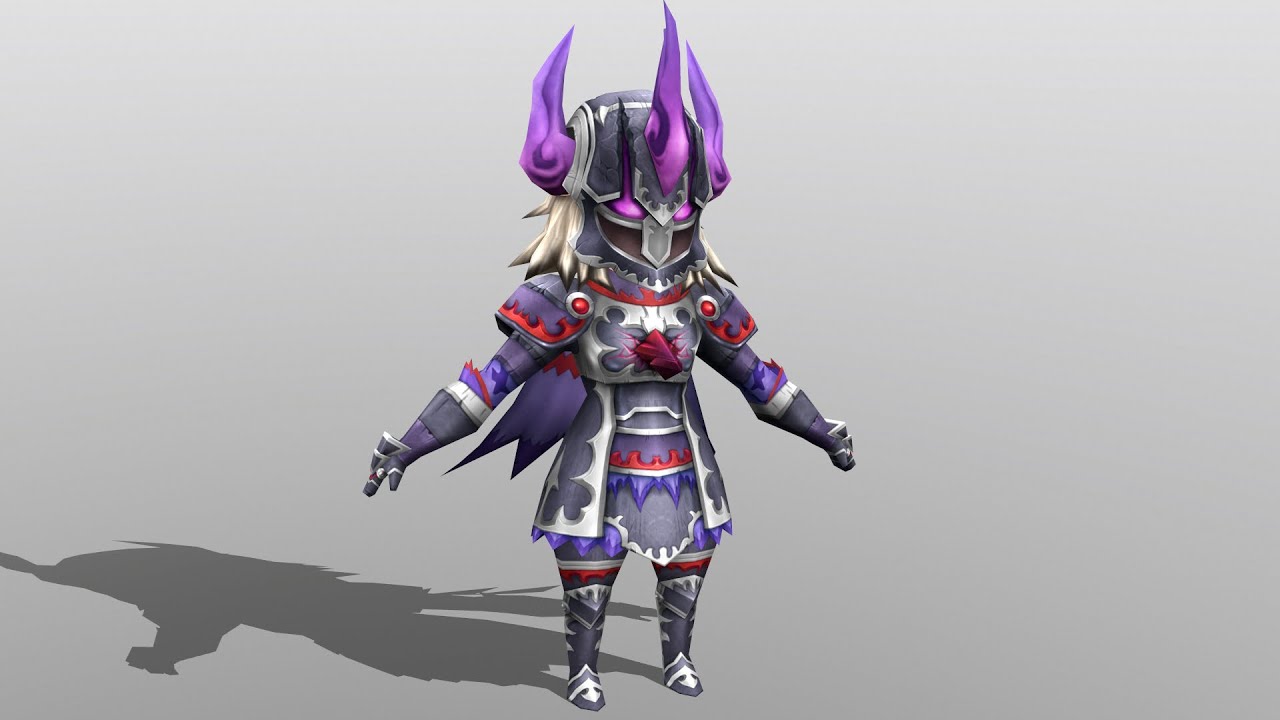 Ghost Knight Female V3 (Dark Ability) - YouTube