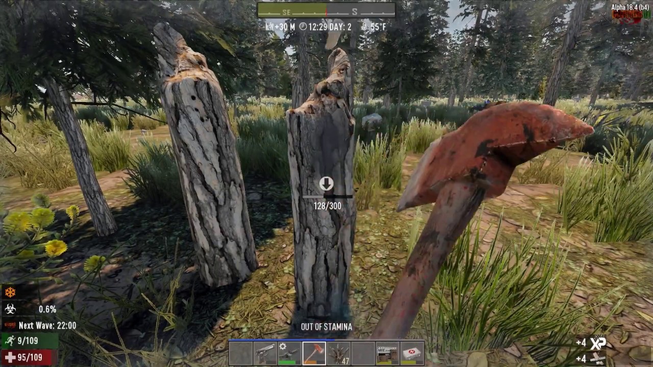 GOTTA FIND HONEY FAST! 7 Days to Die (A18) Gnamod Horde Mode Crafting ...