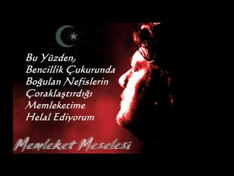 Ahmet Şafak  Memleket Meselesi