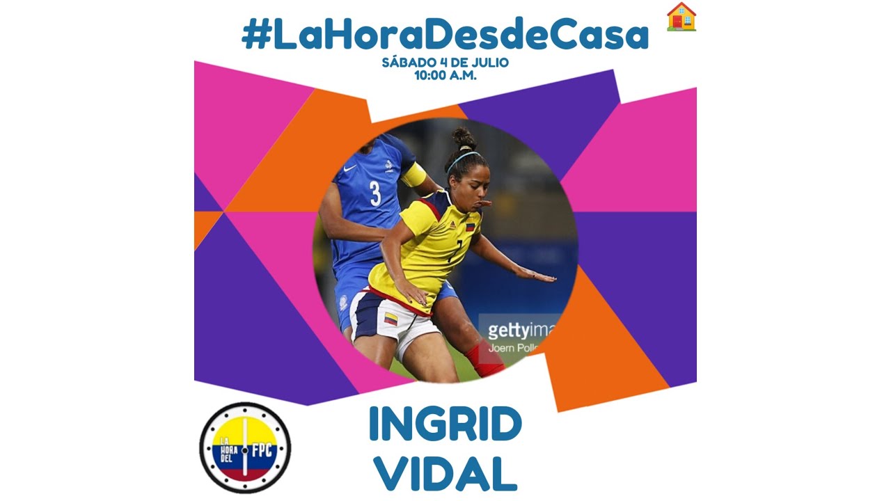 🏠 #LAHORADESDECASA - INGRID VIDAL - YouTube