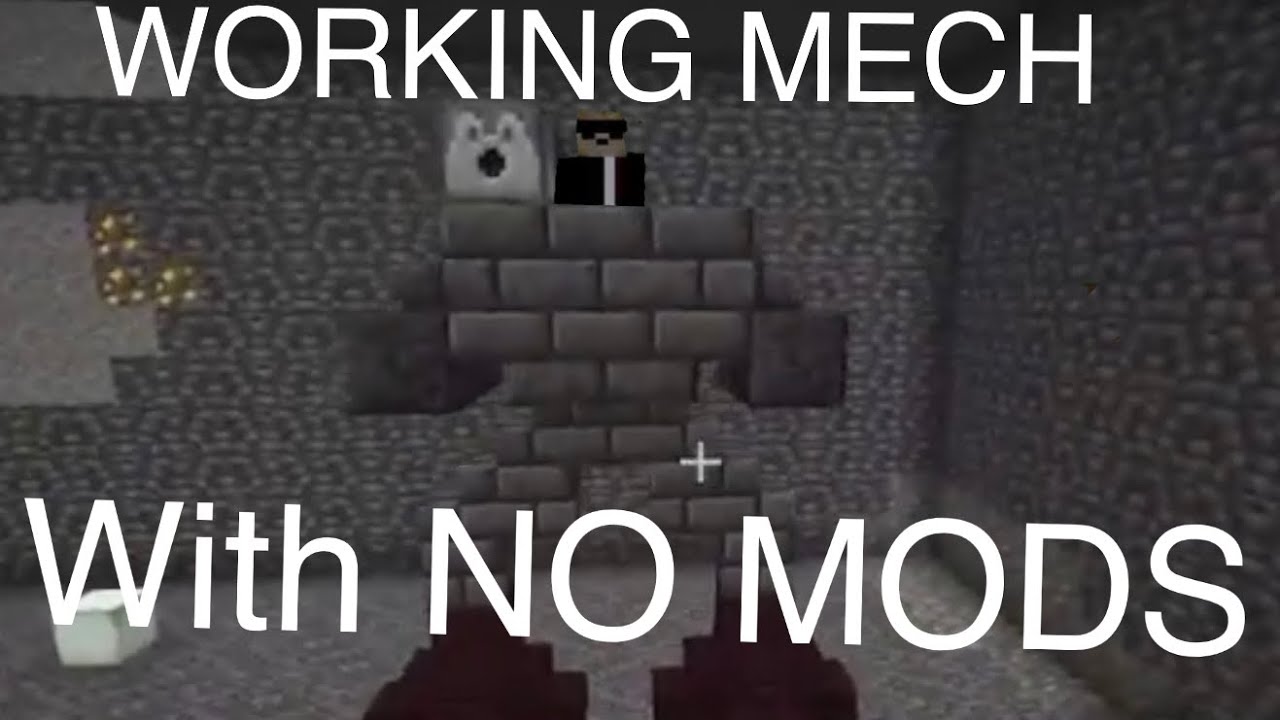 Making A Working Mech In Minecraft! (And using it on BlastDude3) - YouTube