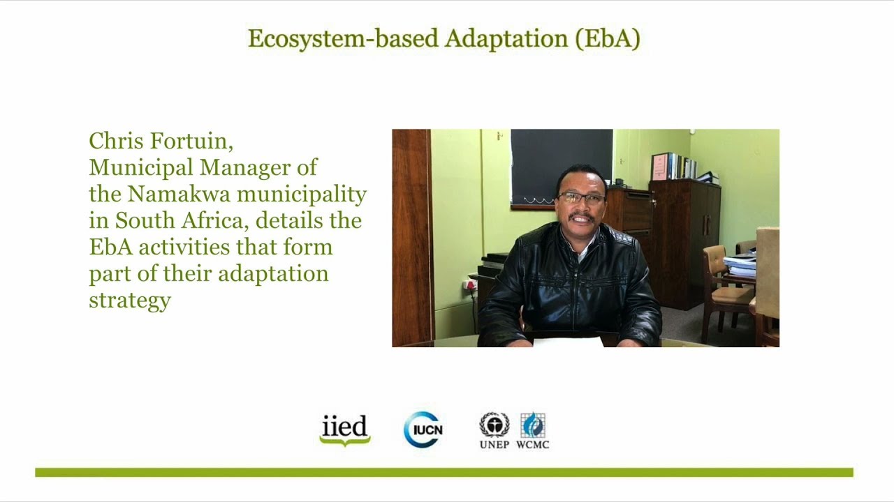 Ecosystem-based Adaptation (EbA), South Africa - YouTube