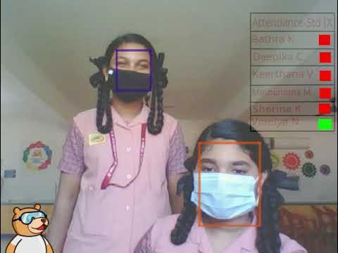 Face Detector with Face Mask Attendance System using Pictoblox - YouTube