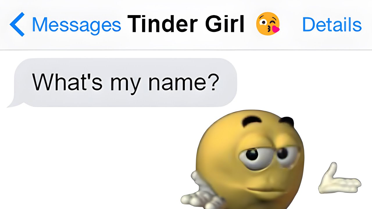 He forgot her name... - YouTube