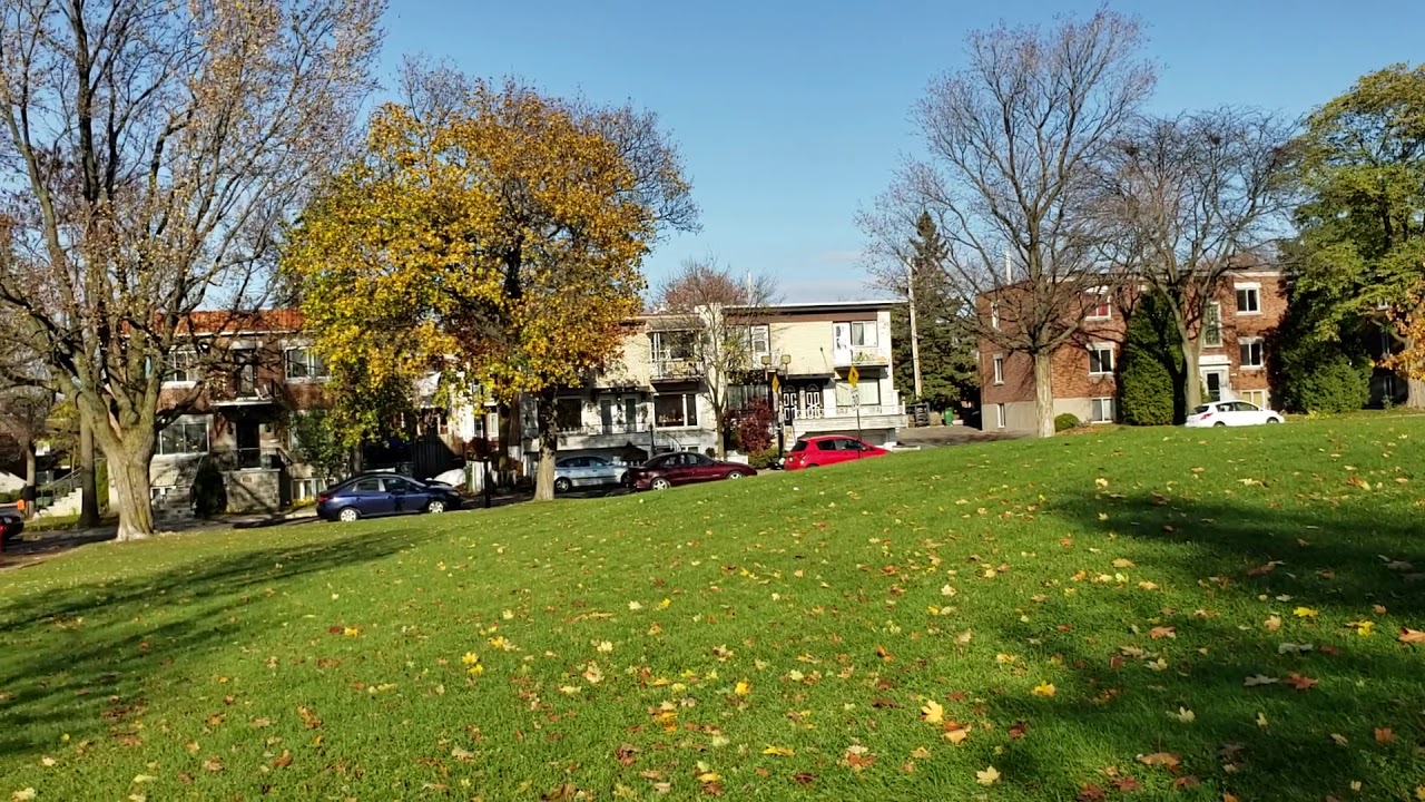 Quick look around the Park Beaubien in Montreal for the radio videos ...