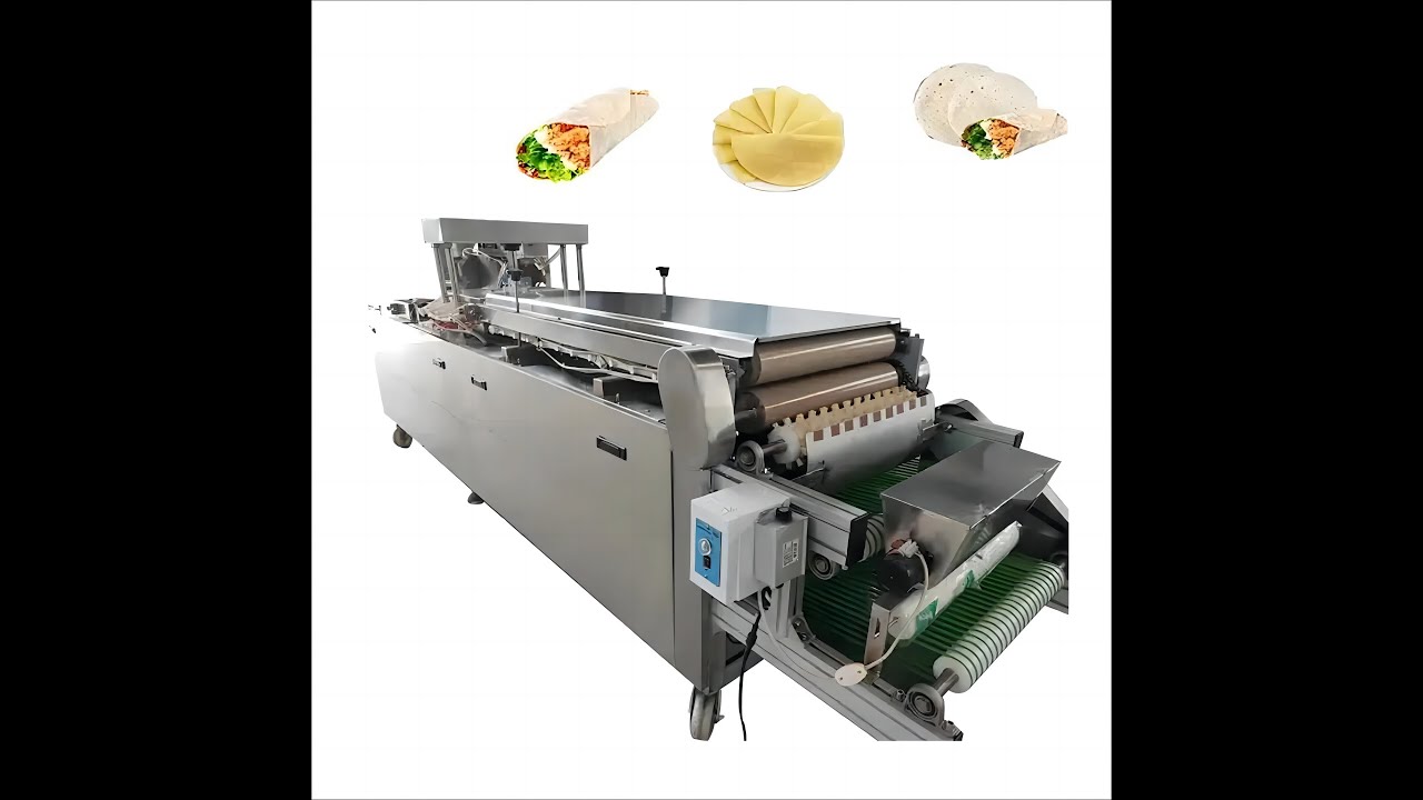 Arabic Pita Bread Making Machine Automatic Flatbread Production Line ...