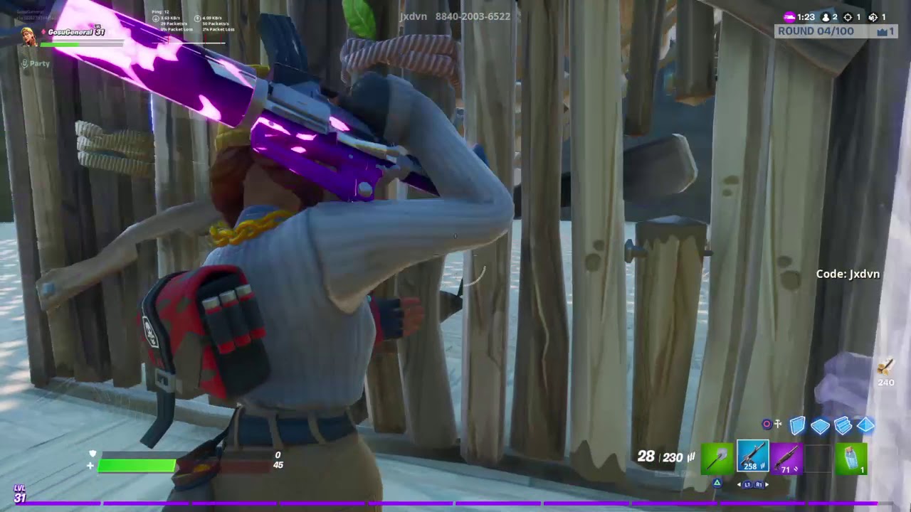 Playing some box fight in fortnite - YouTube