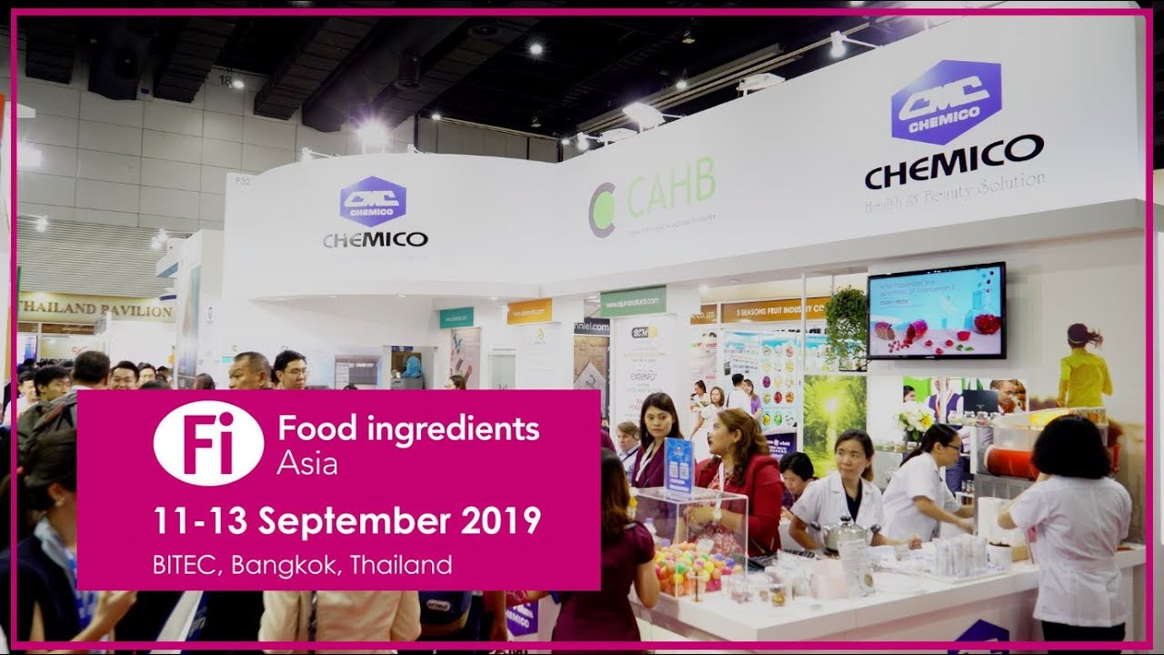 Food ingredients Asia 2019 at BITEC Bangkok - YouTube