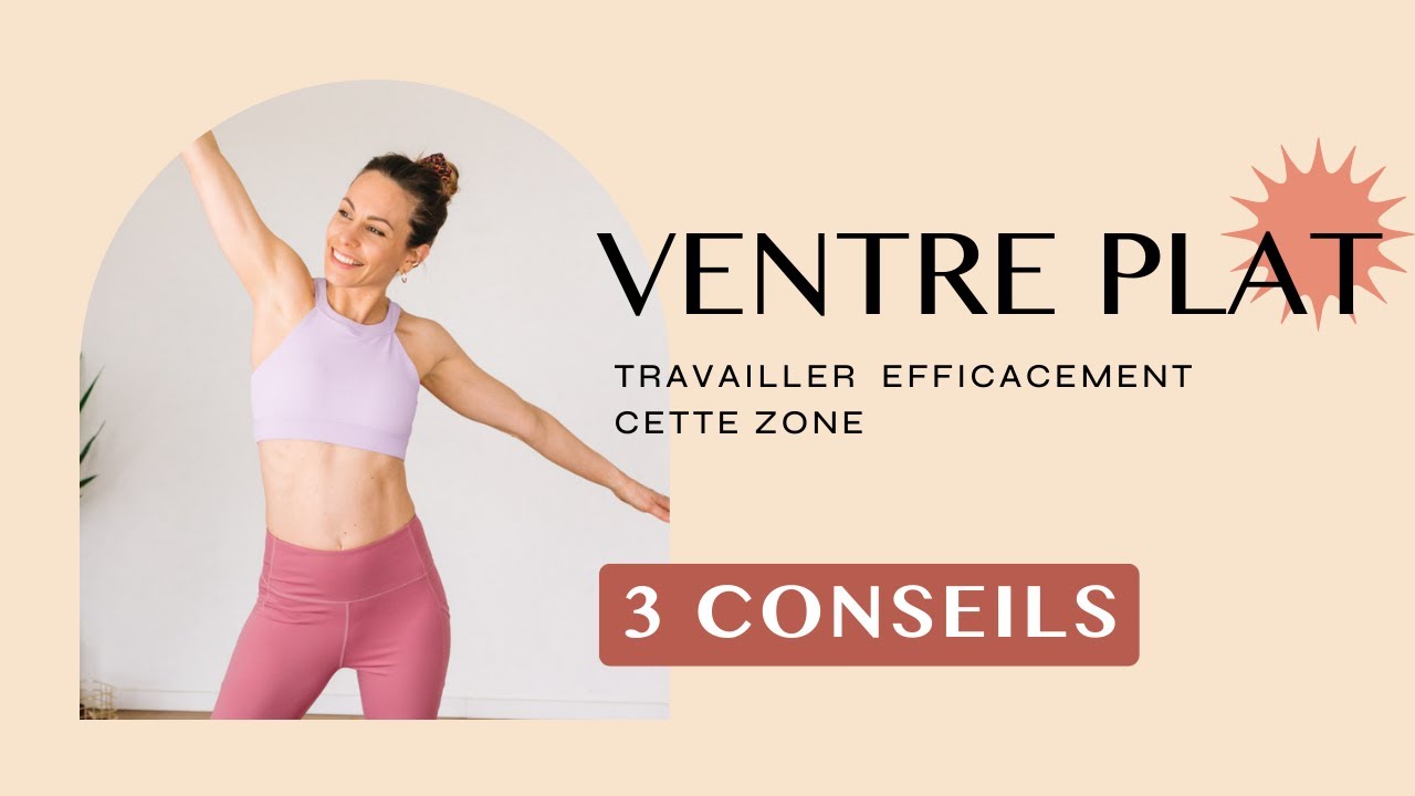 3 SOLUTIONS POUR UN VENTRE PLAT - YouTube