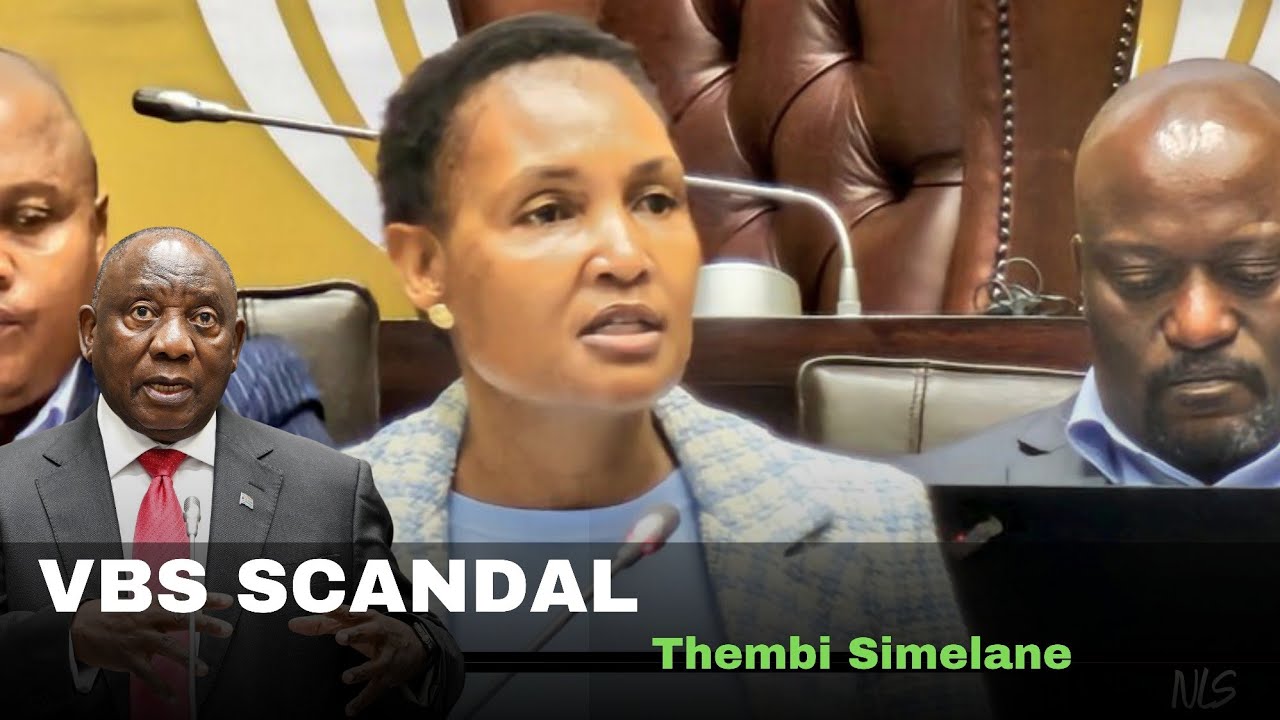Justice minister Thembi Simelane Explains her loan From VBS to ...
