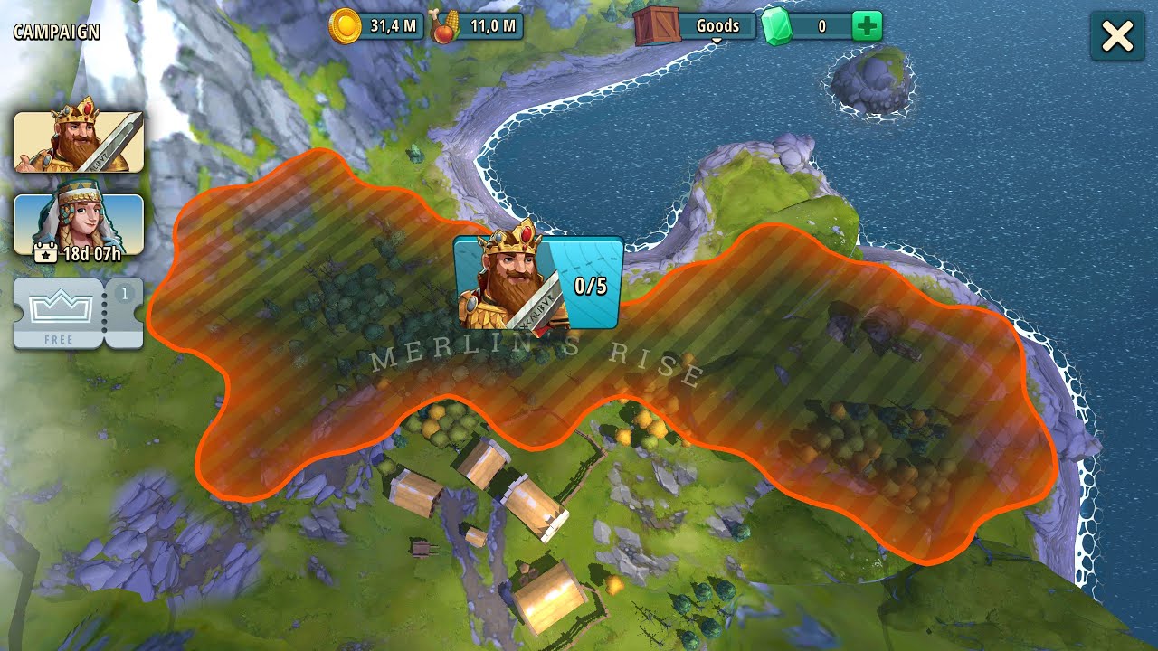Rise of Cultures - Campaign - Merlin's Rise 5/5 - Feudal Age - YouTube