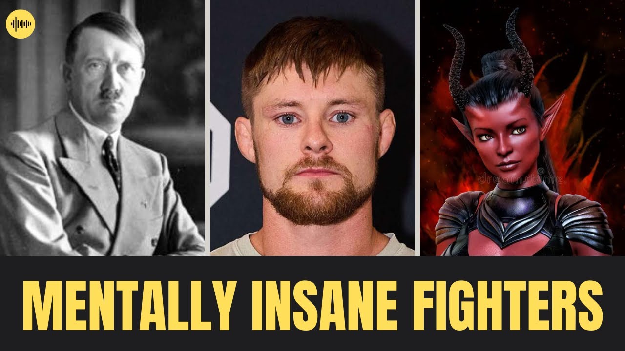 Mentally Insane UFC Fighters - Tier List - YouTube