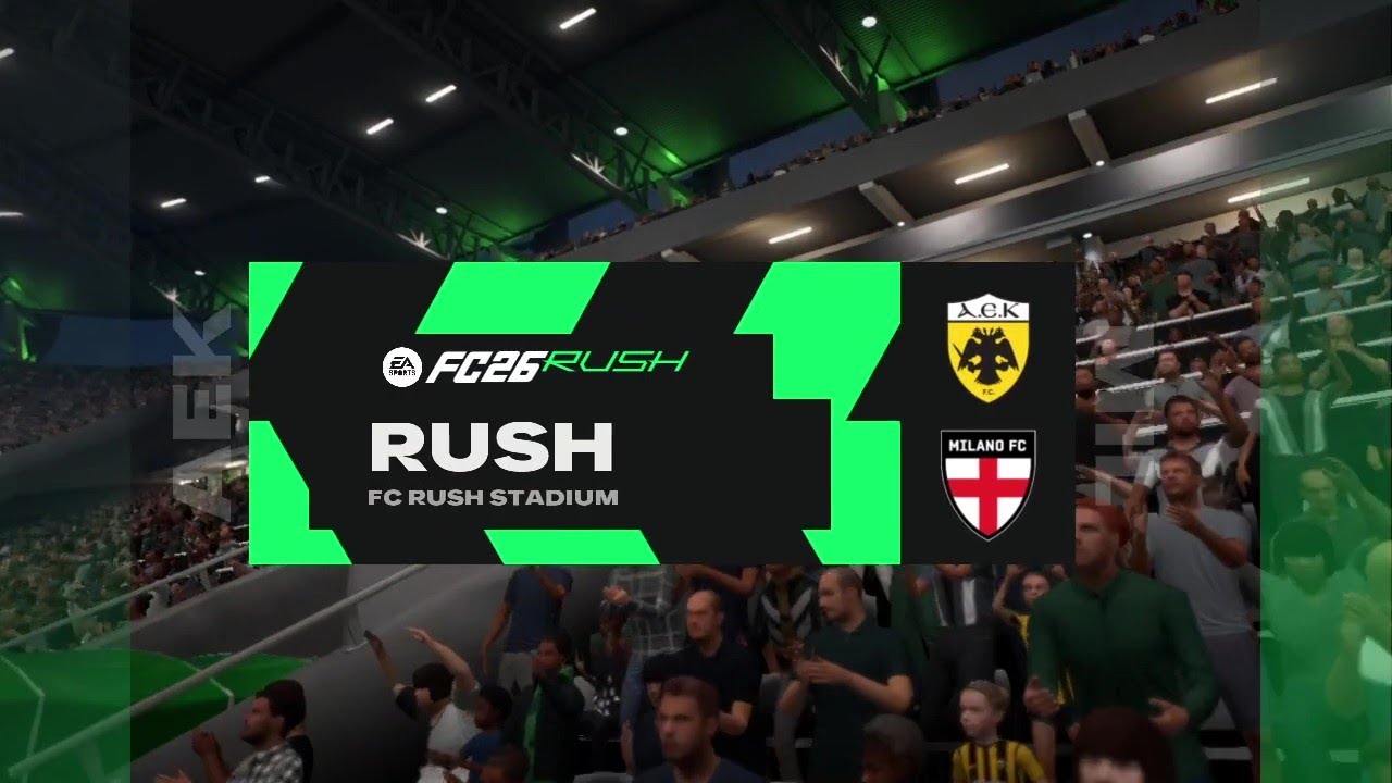 Rush 5v5 - AEK Atene vs AC Milan in FC 26 - YouTube