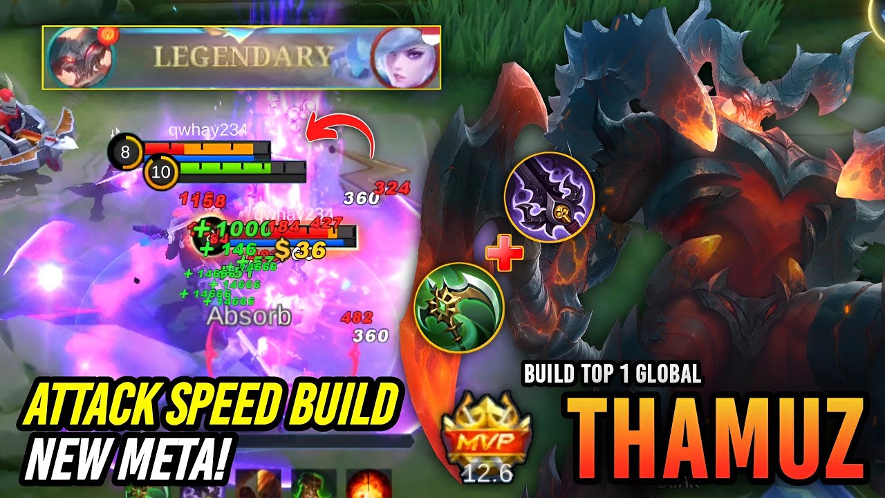 LEGENDARY!! Thamuz brutal attack speed build (EASY WIN) - Build Top 1 ...