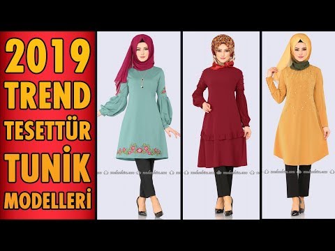 2019 #Trend Tesettür Tunik Modelleri | #Hijab #Tunic | #tesettür #tunik #modaselvim