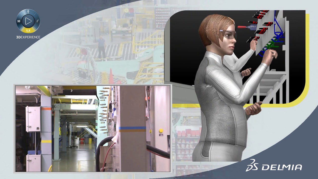 DELMIA Ready to Build Aerospace and Defense Solution - YouTube