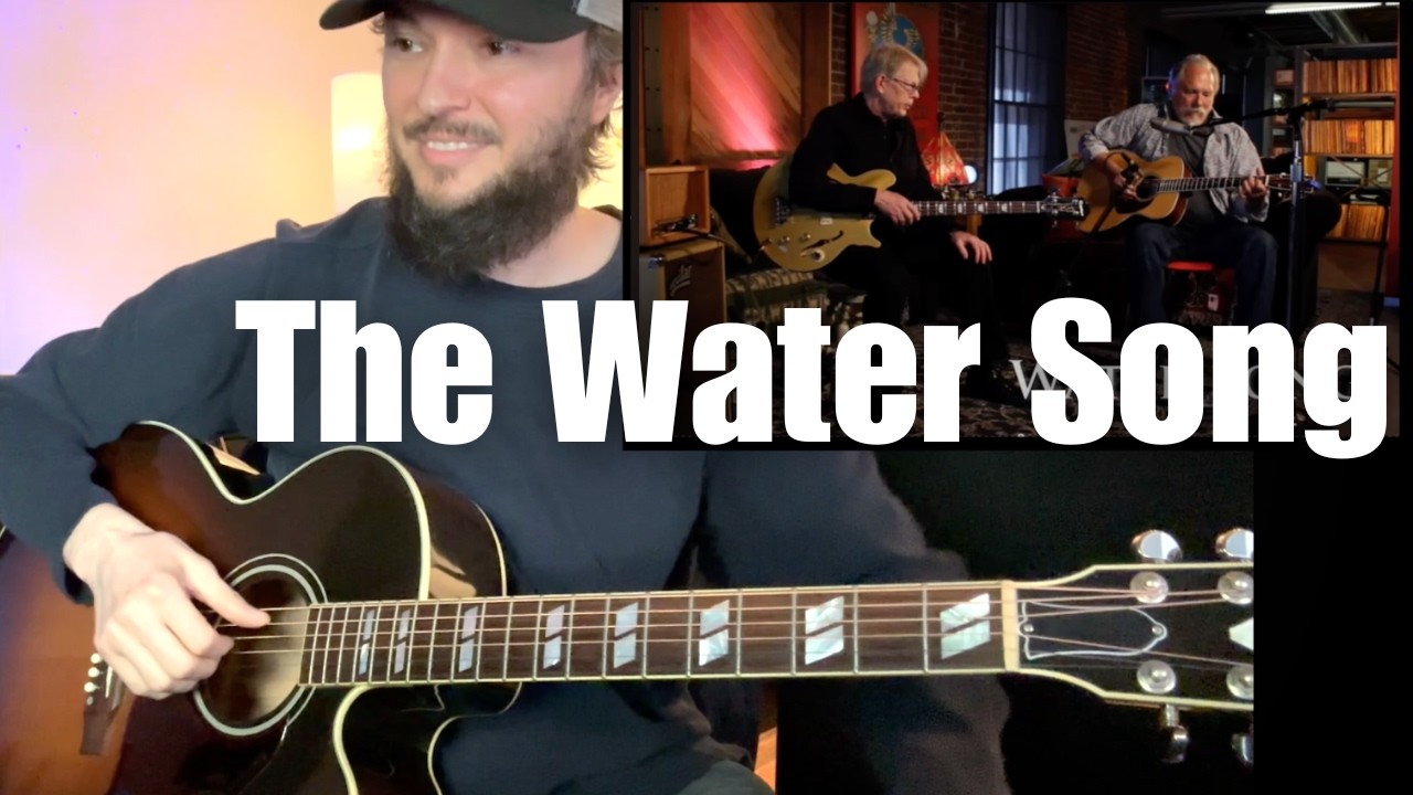 The Water Song Breakdown Guitar Lesson...(Jorma Kaukonen) in open G ...