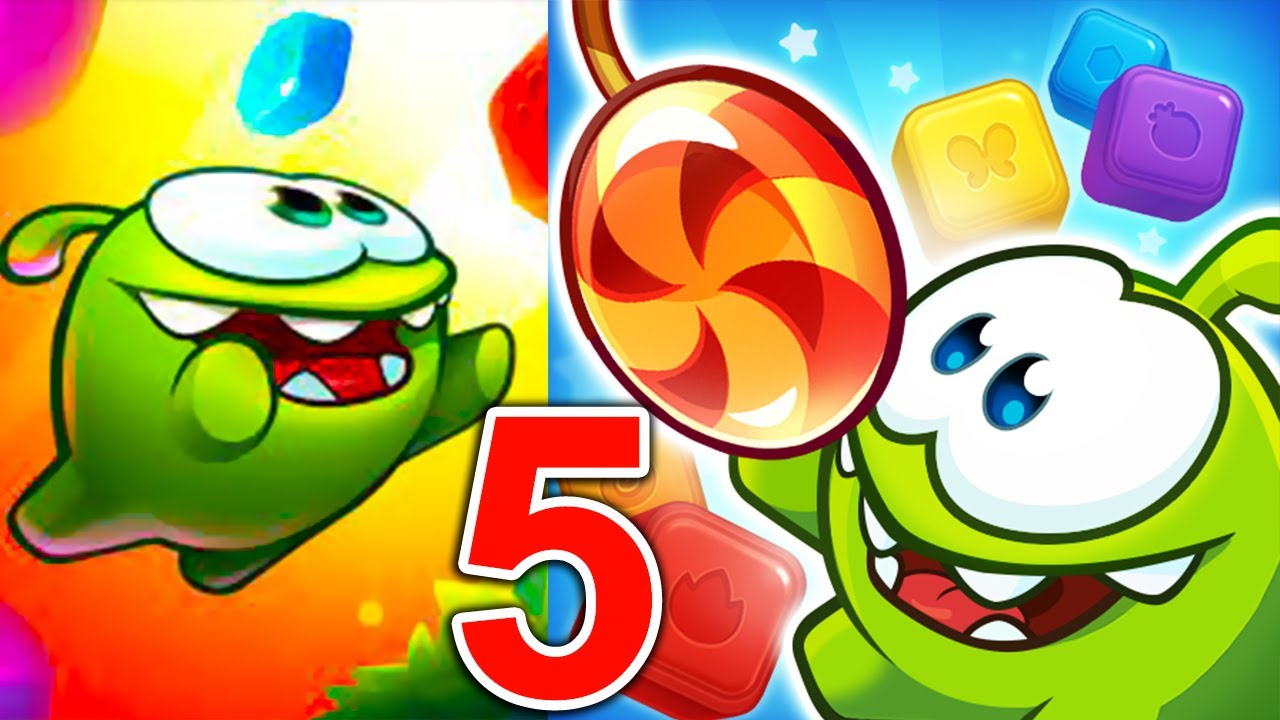 Cut the Rope - Om Nom - Gameplay Walkthrough - Part 5 - YouTube