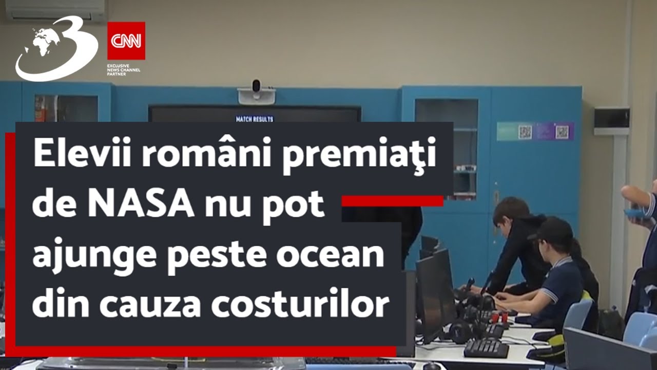 Elevii români premiaţi de NASA nu pot ajunge peste ocean din cauza ...