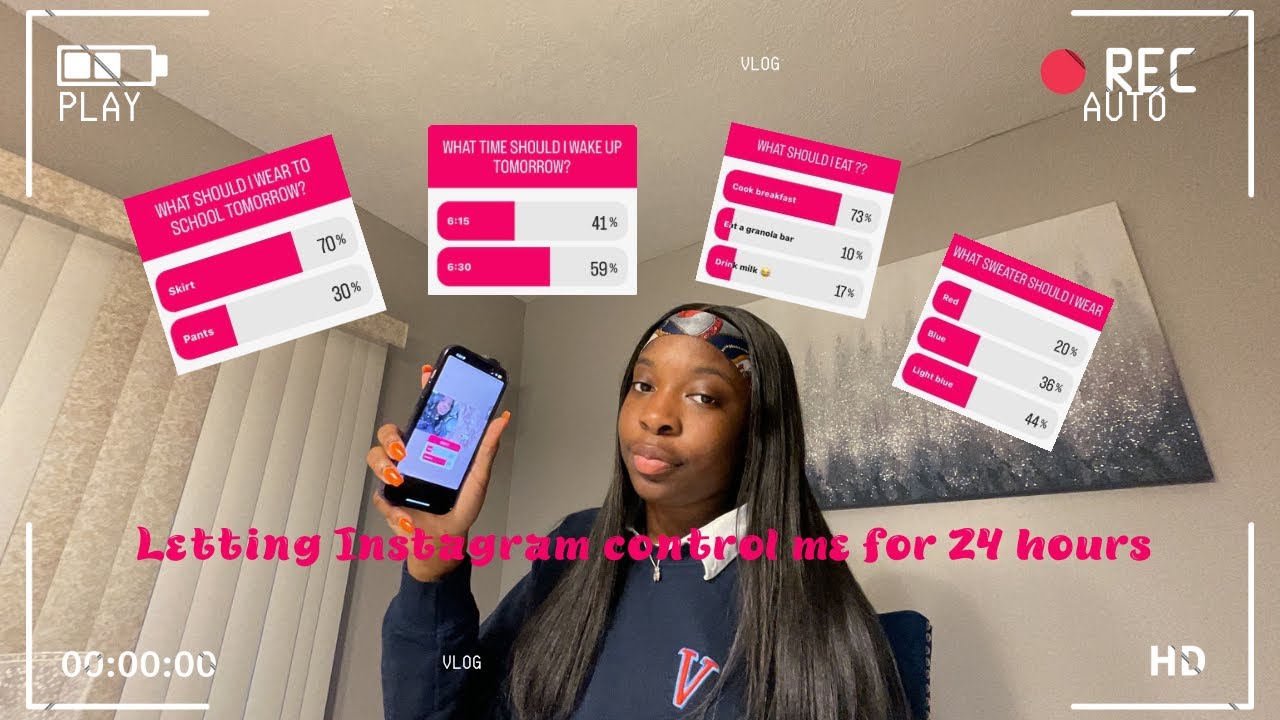 BTS 002: SCHOOL EDITION! Letting Instagram Control Me For A Day ...