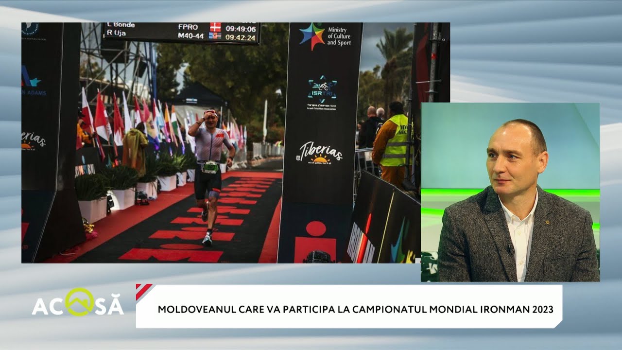 Ruslan Uja e moldoveanul care ne va reprezenta ţara la IRONMAN 2023 ...